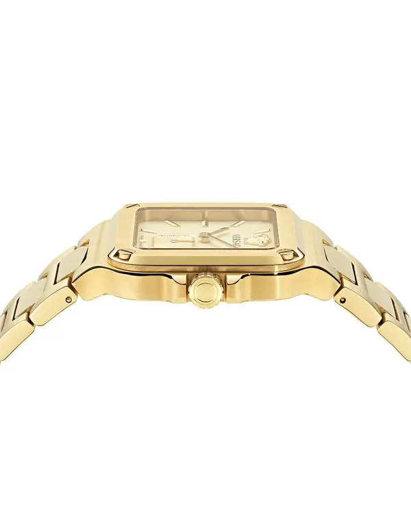 Versace Greca Edge Bracelet Watch, 38mm X 49mm