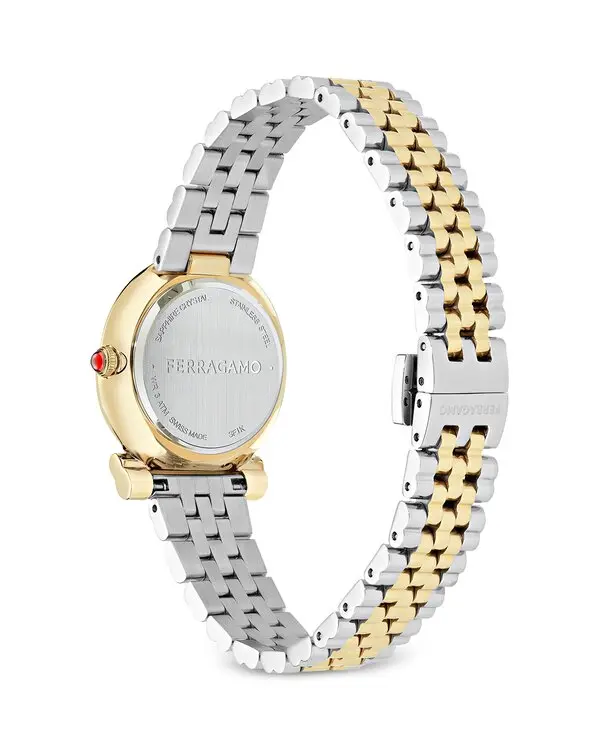 FERRAGAMO Gancini Twisted Bracelet Watch