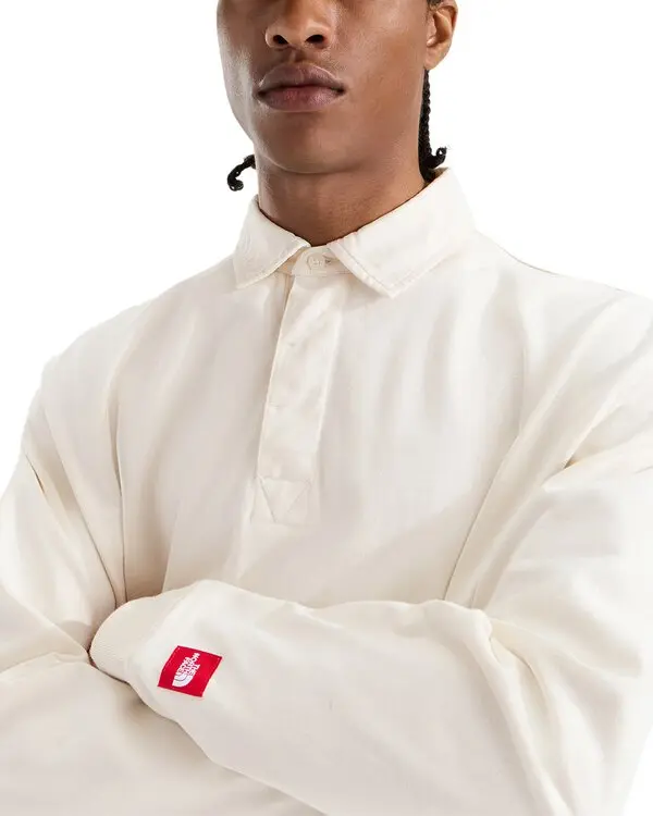 The North Face Oversized Fit Tnf Red Box Rugby Shirt