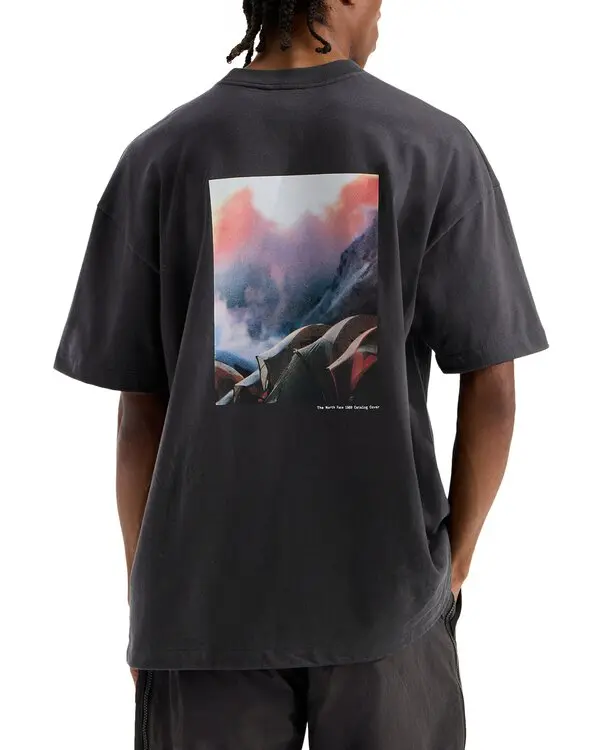 The North Face Oversized Fit Tnf Red Box Graphic Short Sleeve Tee