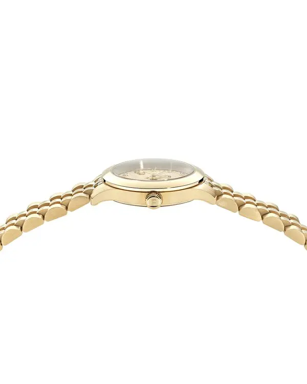 FERRAGAMO Duo Mini Diamond Watch, 25mm