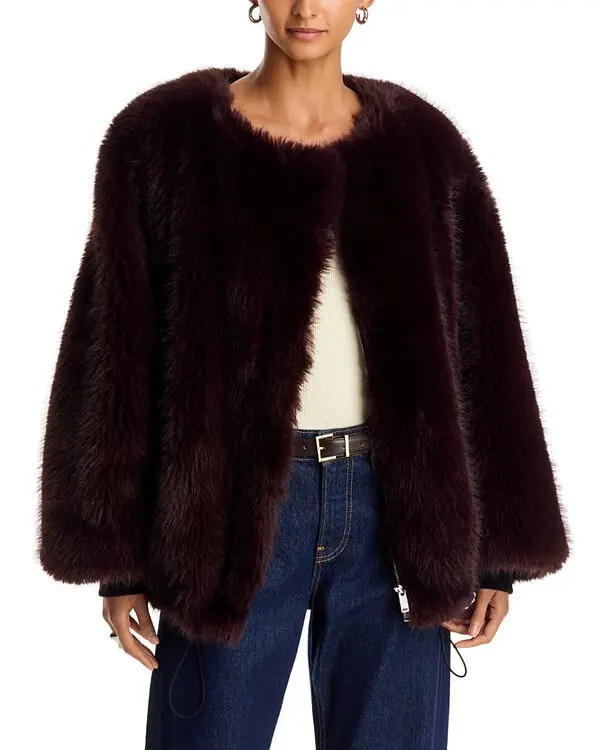 3.1 Phillip Lim Faux Fur Blouson Jacket