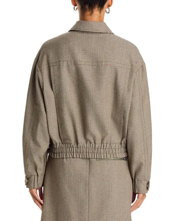 3.1 Phillip Lim Tweed Blouson Bomber Jacket