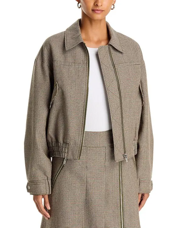 3.1 Phillip Lim Tweed Bomber Jacket