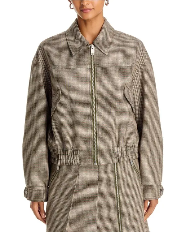 3.1 Phillip Lim Tweed Bomber Jacket