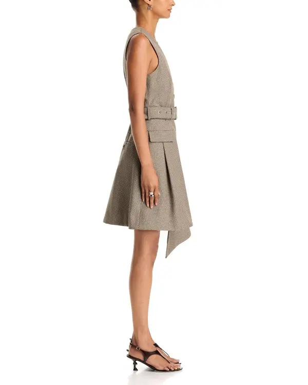 3.1 Phillip Lim Belted Tweed Dress