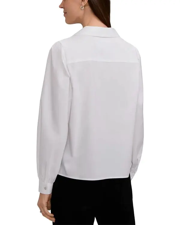 Foxcroft Alix Johnny Collar Top