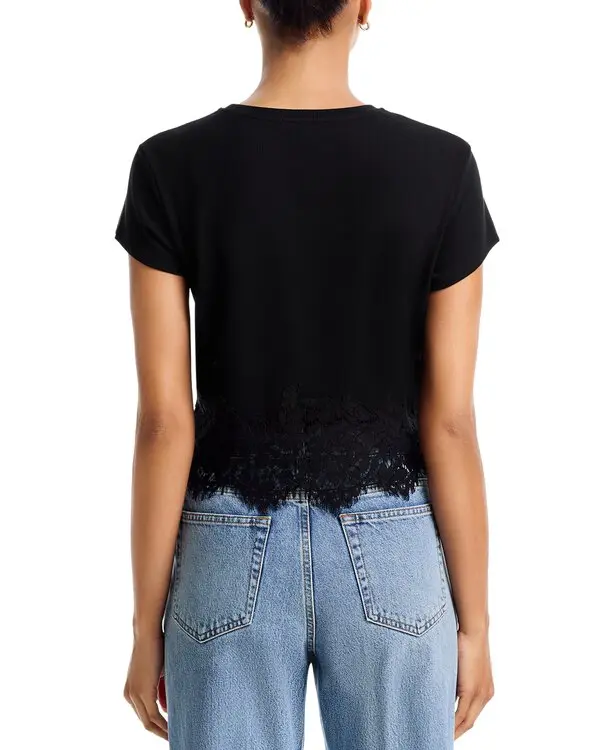 Generation Love Paige Rib Lace Combo Tee