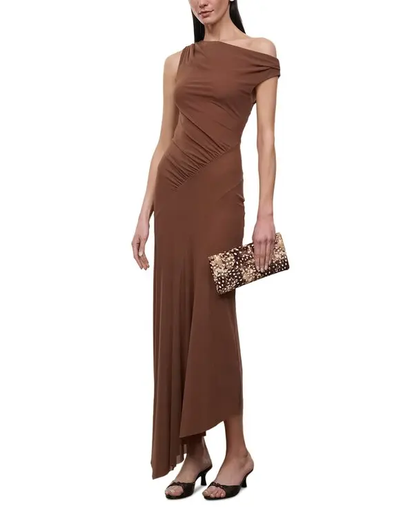 Staud Amaris Asymmetric Gown