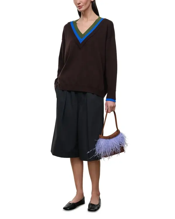 Staud Norman V-neck Sweater