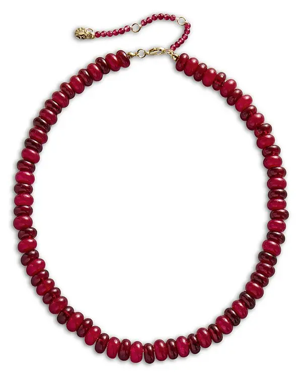 Baublebar Joyce Semi-precious Beaded Necklace - Red