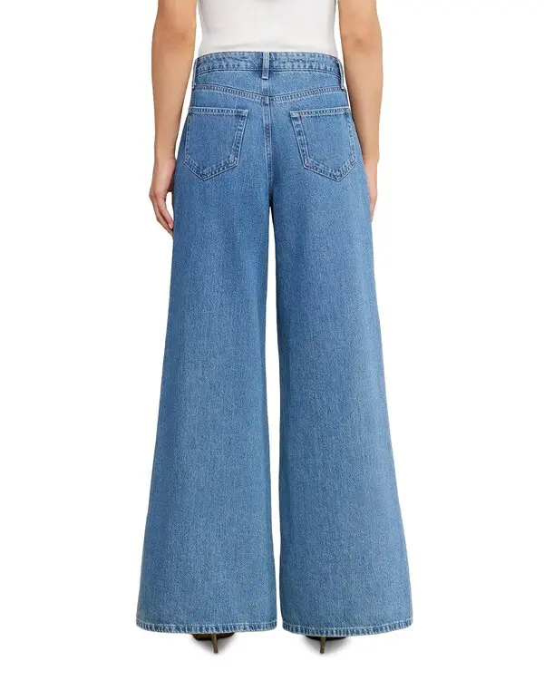 L'Agence Declan High Rise Wide Leg Jeans