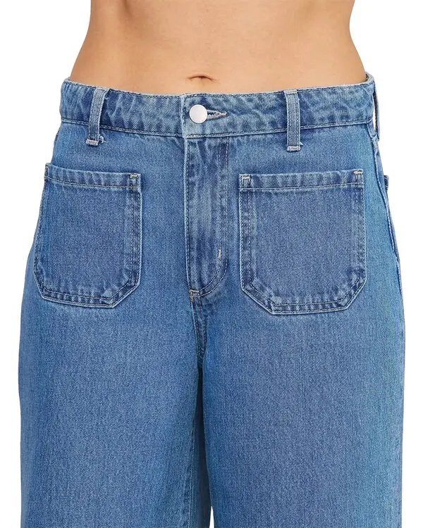 L'Agence Declan High Rise Wide Leg Jeans