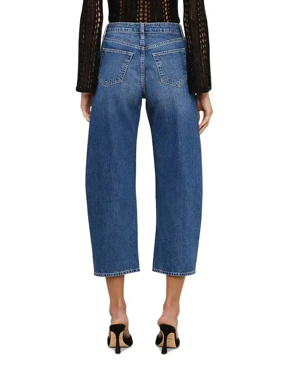 L'Agence Mallis High Rise Barrel Leg Jeans