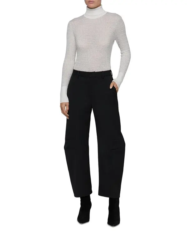 L'Agence Colby Barrel Leg Pants