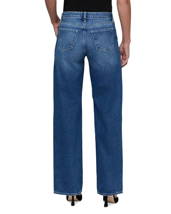 L'Agence Christel High Rise Wide Leg Jeans