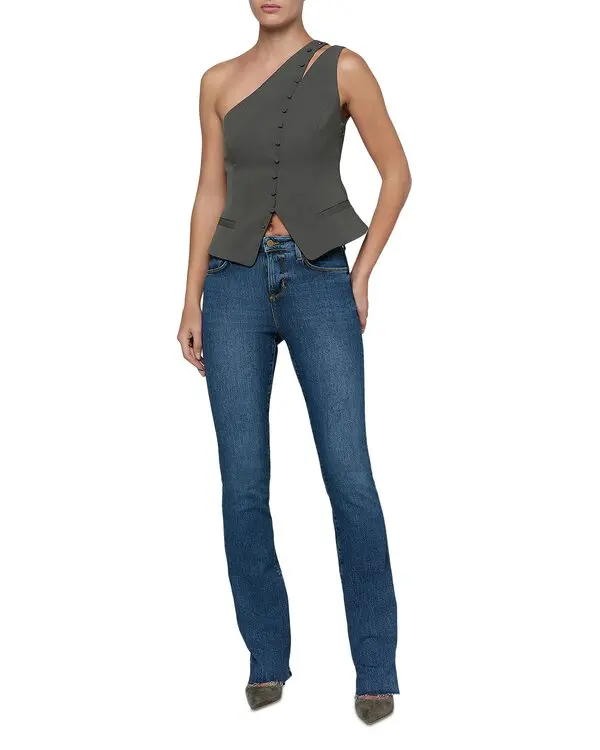 L'Agence Zinnia One Shoulder Vest