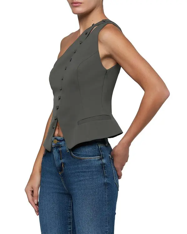 L'Agence Zinnia One Shoulder Vest