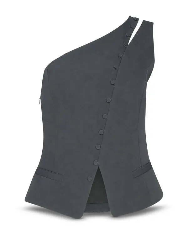 L'Agence Zinnia One Shoulder Vest