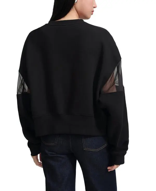 MARCELLA Iara Sweatshirt With Mesh Paneling