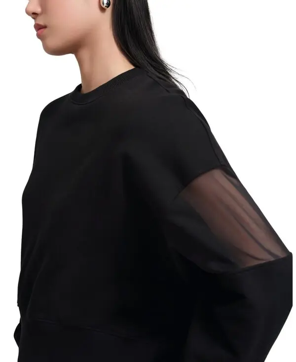 MARCELLA Iara Sweatshirt With Mesh Paneling
