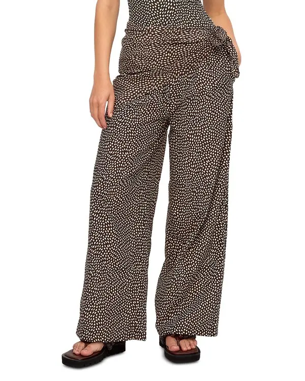 ZULU & ZEPHYR Cotton-blend Pants Swim Cover-up