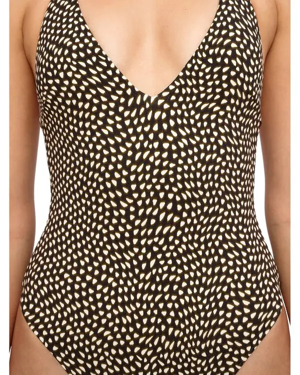 ZULU & ZEPHYR Halter One Piece Swimsuit