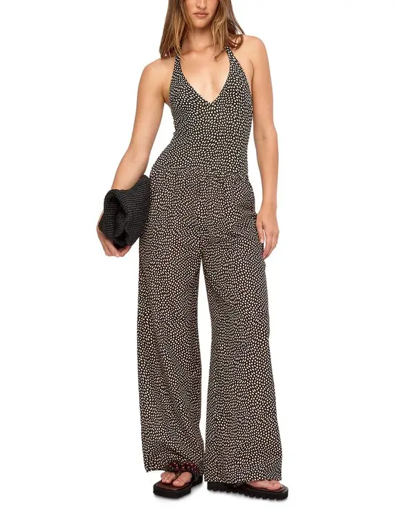 ZULU & ZEPHYR Halter One Piece Swimsuit
