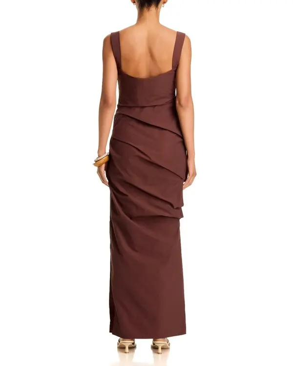 Paris Georgia Square Neck Maxi Dress