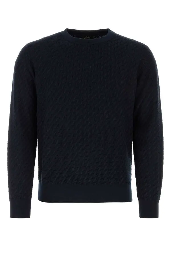 Brioni Midnight Cotton Sweater