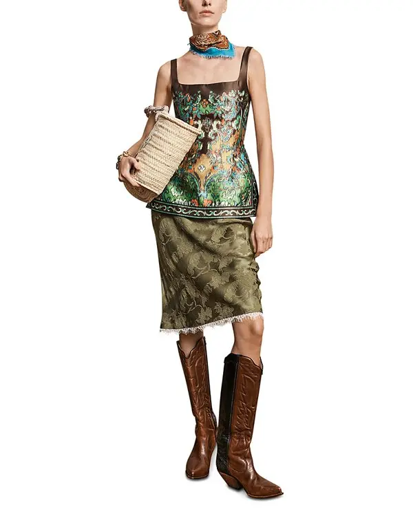 ALEMAIS Charlotte Sleeveless Printed Top
