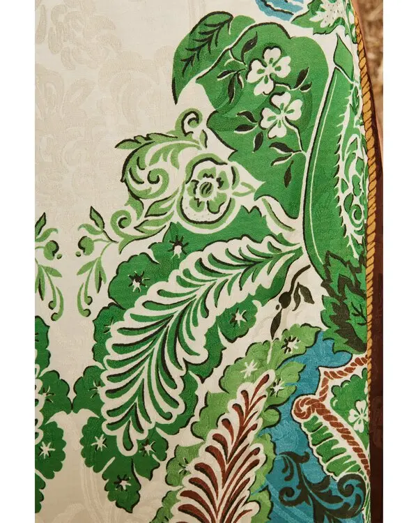 ALEMAIS Florence Printed Maxi Skirt