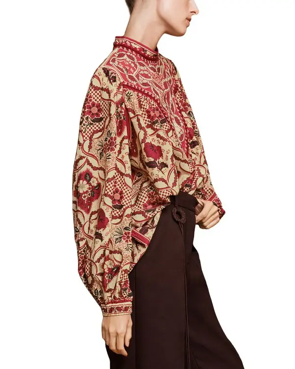 ALEMAIS Kenny Printed Blouse
