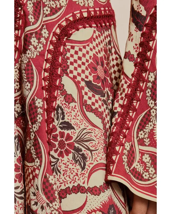 ALEMAIS Kenny Printed Mini Dress