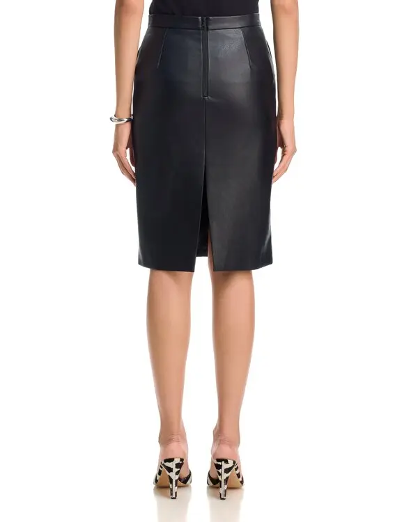 Bardot Lisbon Faux Leather Skirt