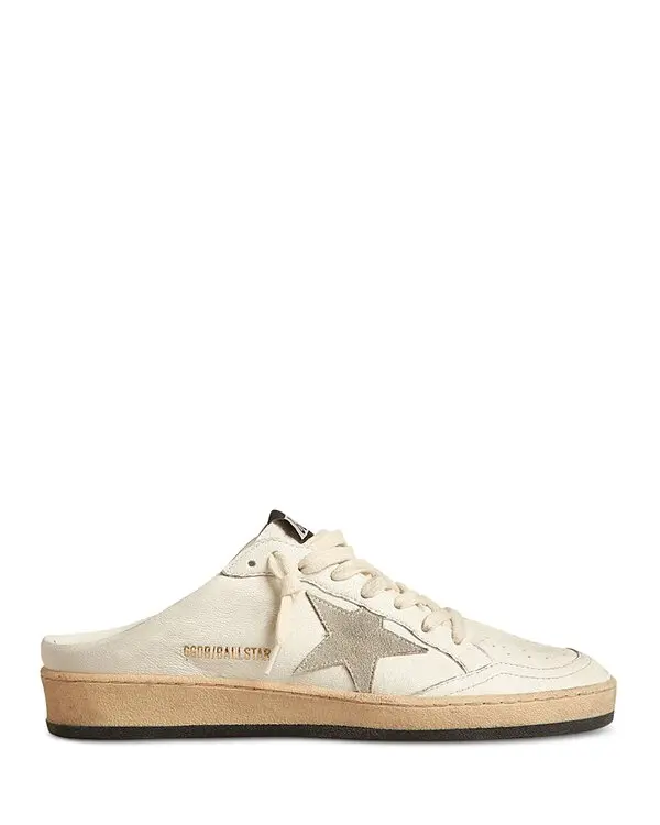 GOLDEN GOOSE Ballstar Sabot Suede Sneakers