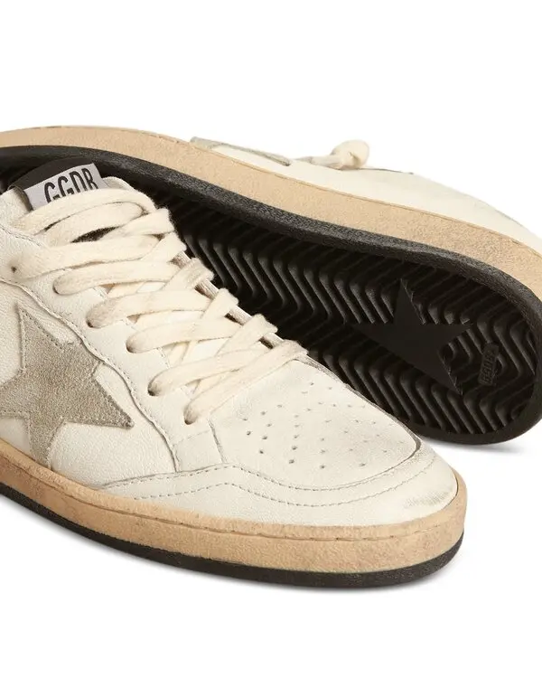 GOLDEN GOOSE Ballstar Sabot Suede Sneakers