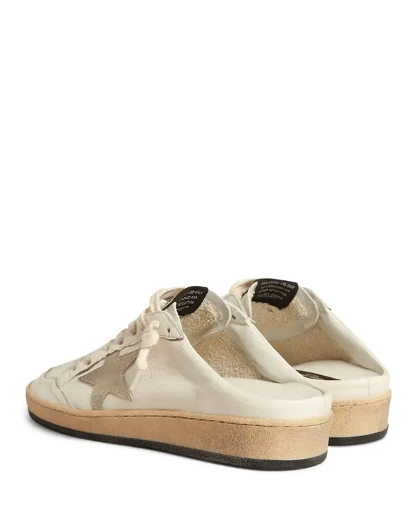 GOLDEN GOOSE Ballstar Sabot Suede Sneakers