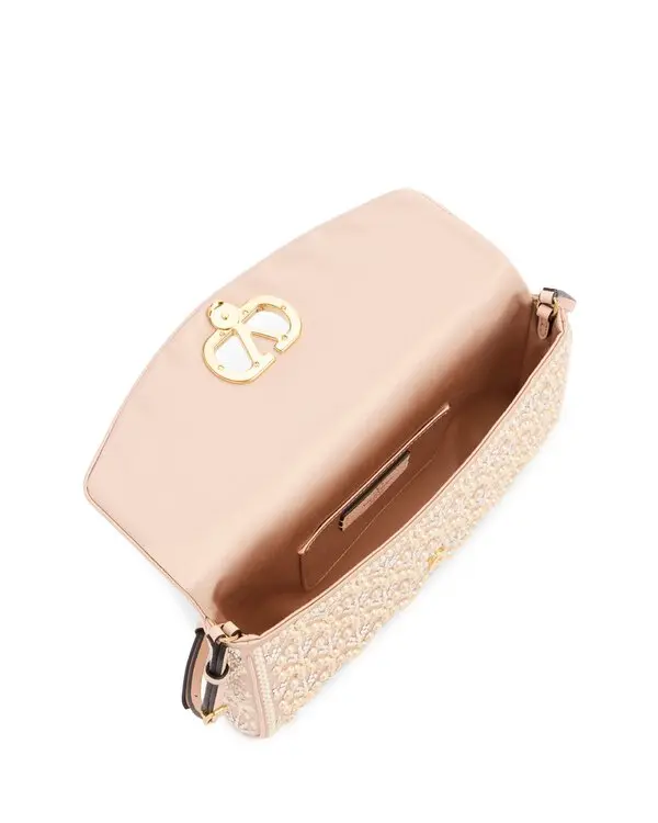 Valentino Garavani Devain Vlogo Embellished Shoulder Bag
