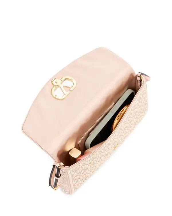 Valentino Garavani Devain Vlogo Embellished Shoulder Bag