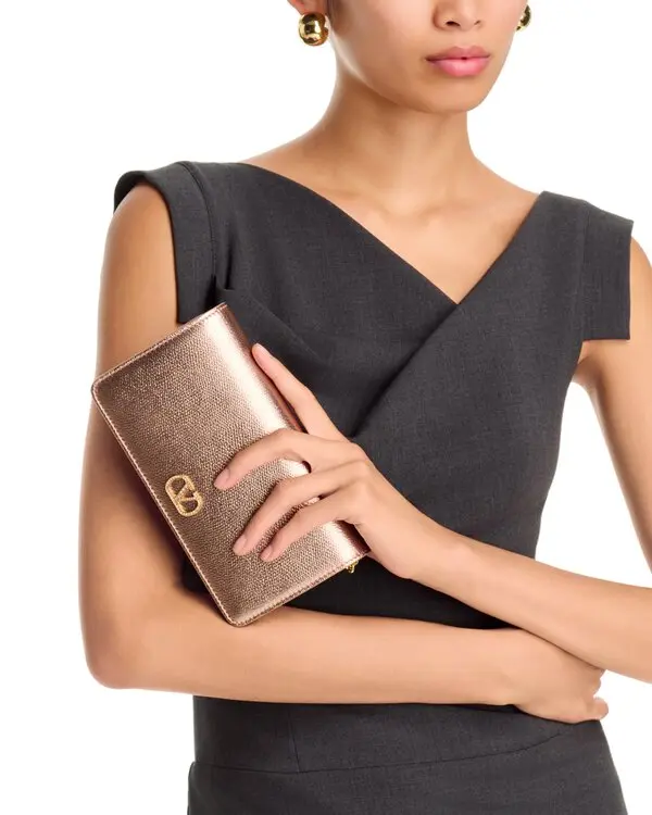 Valentino Garavani Metallic Leather Mini Bag