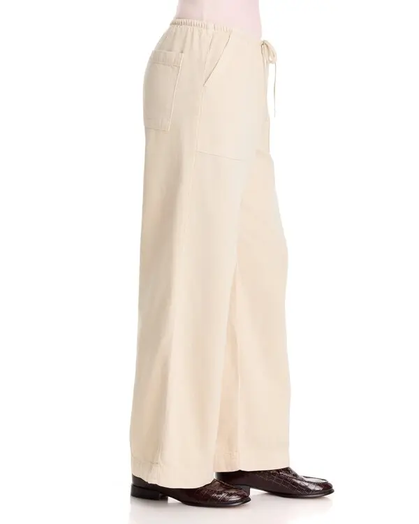 Rag & Bone Claire Ultra Featherweight Denim Pants - Sand