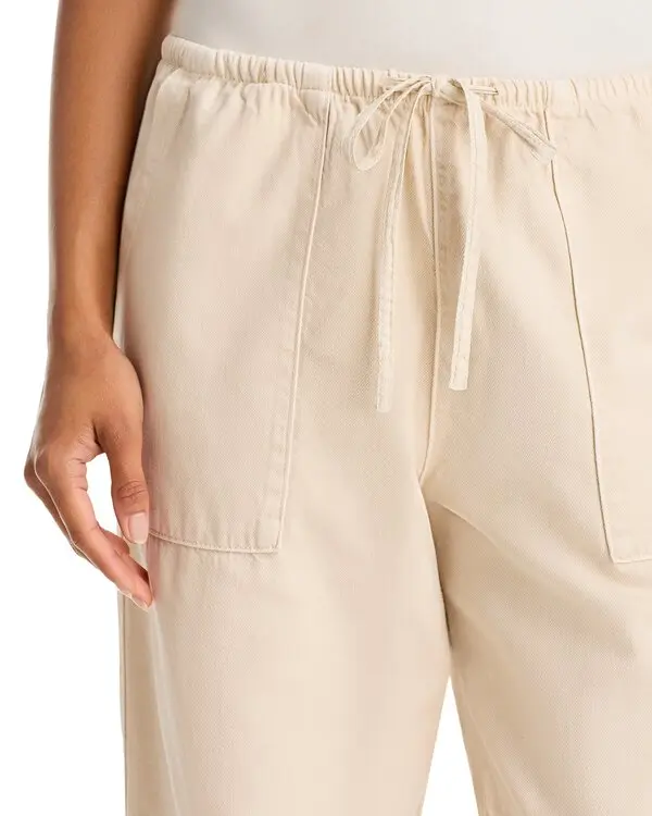 Rag & Bone Claire Ultra Featherweight Denim Pants - Sand