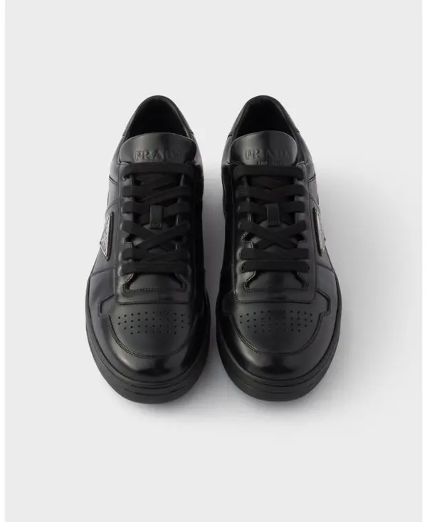 Prada Downtown Leather Sneakers - Oxford