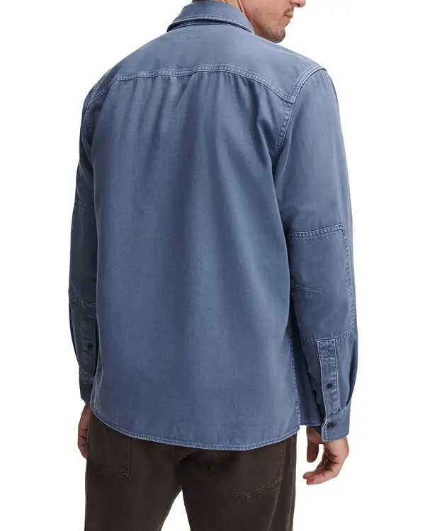 Rag & Bone Overdyed Denim Workwear Overshirt