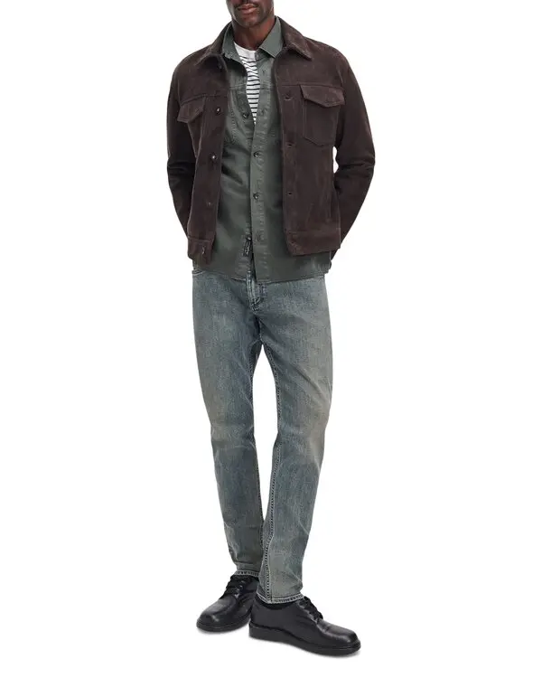 Rag & Bone Overdyed Denim Workwear Overshirt