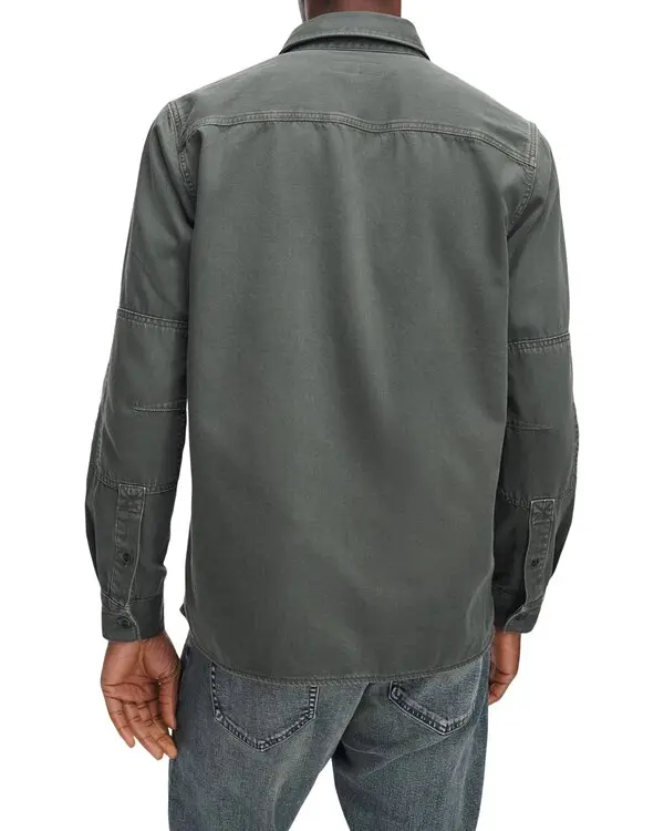 Rag & Bone Overdyed Denim Workwear Overshirt