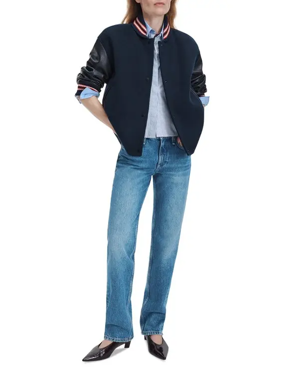 Rag & Bone Harlow Low Rise Slim Straight Jeans