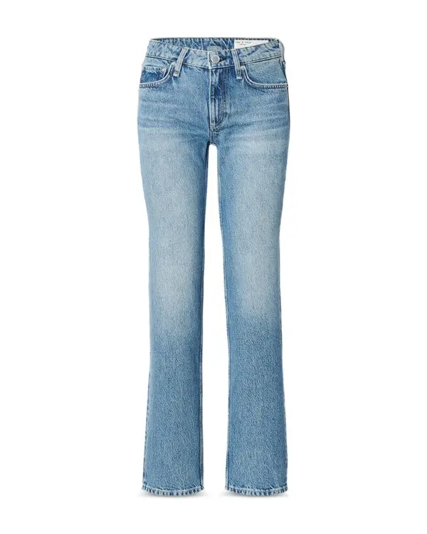 Rag & Bone Harlow Low Rise Slim Straight Jeans