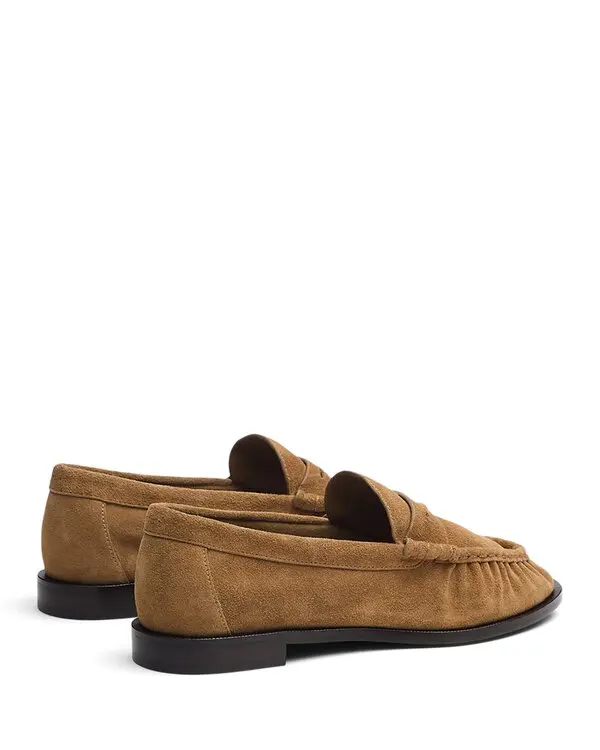 Rag & Bone Lexi Suede Moc Toe Loafers